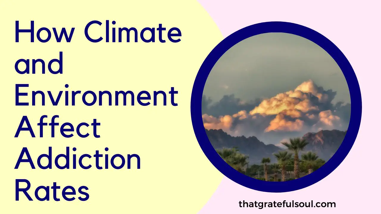 How Climate and Environment Affect Addiction Rates - That Grateful Soul